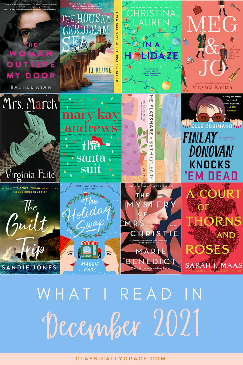 What I Read in December 2021 - Welcome